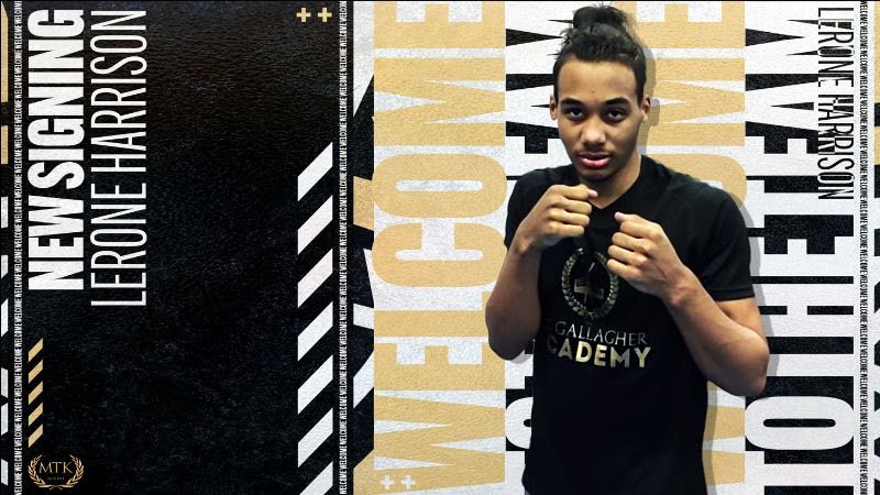 Salford boxer Lerone Harrison turns professional with MTK Global - Ring ...