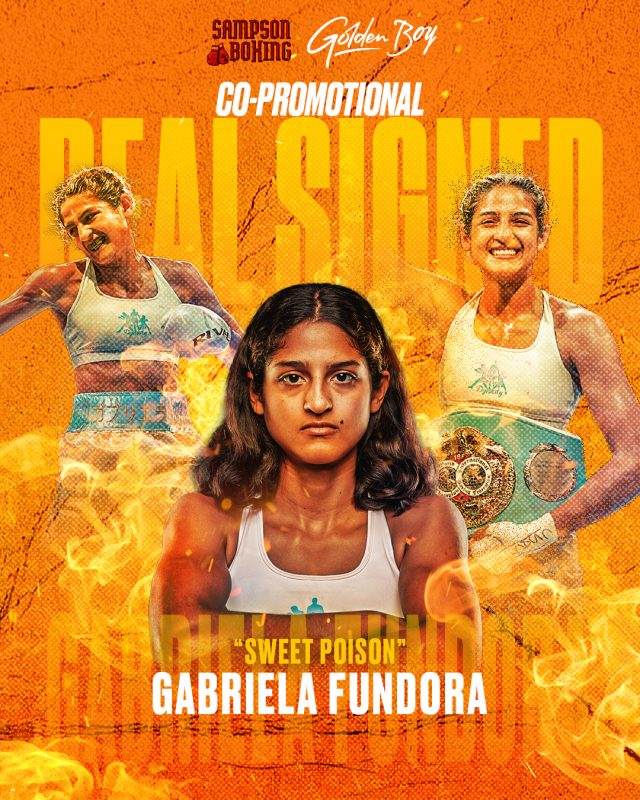 Golden Boy Promotions announces co-promotional deal with Sampson Boxing ...
